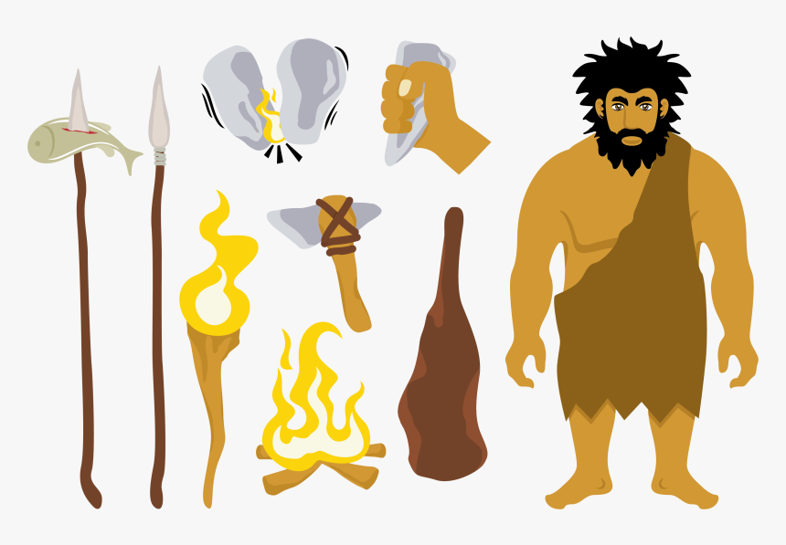 Savage Transparent Clipart - Primitive Clipart, HD Png Download ...