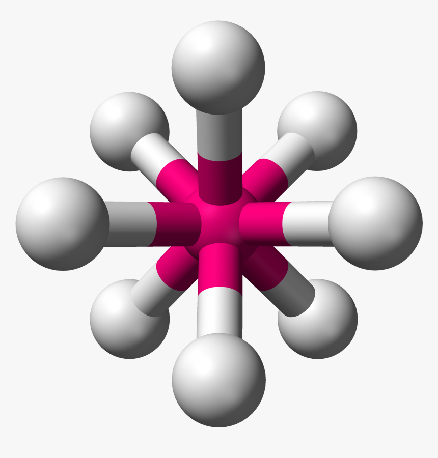 Square Antiprism Molecular Geometry, HD Png Download , Transparent Png ...