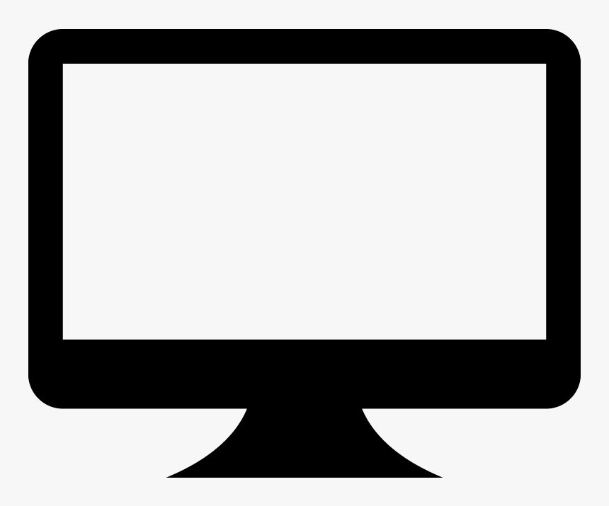 Computer Monitor Icon Vector