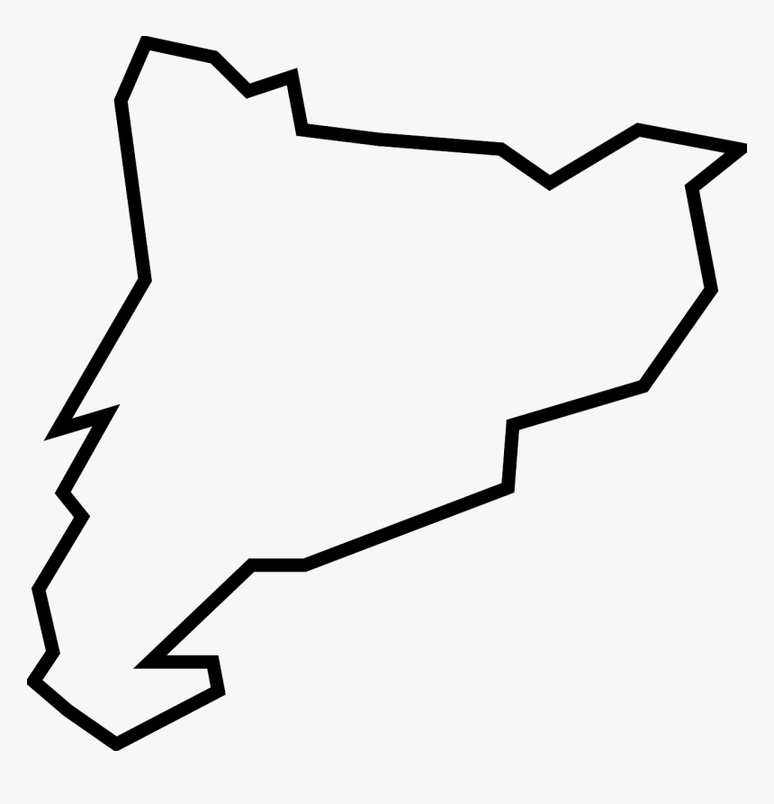 Catalonia Blank Map Computer Icons Geography - Catalonia Map Outline ...
