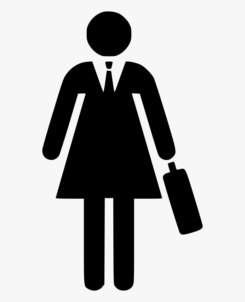 Female Business Person Icon