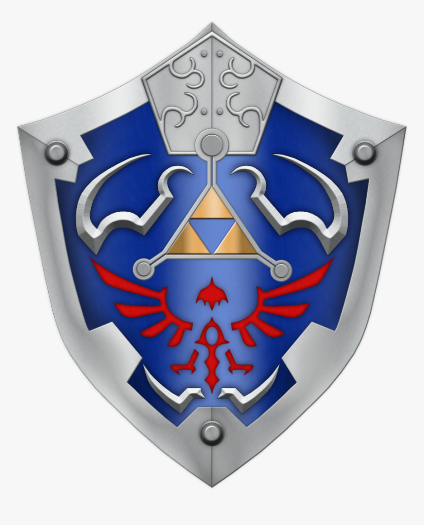 Hylian Shield Png - Legend Of Zelda Shield Drawing, Transparent Png ...