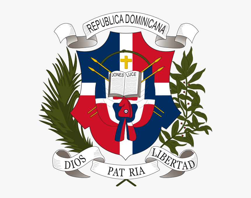 Coat Of Arms Of The Dominican Republic - Dominican Republic Logo Png ...