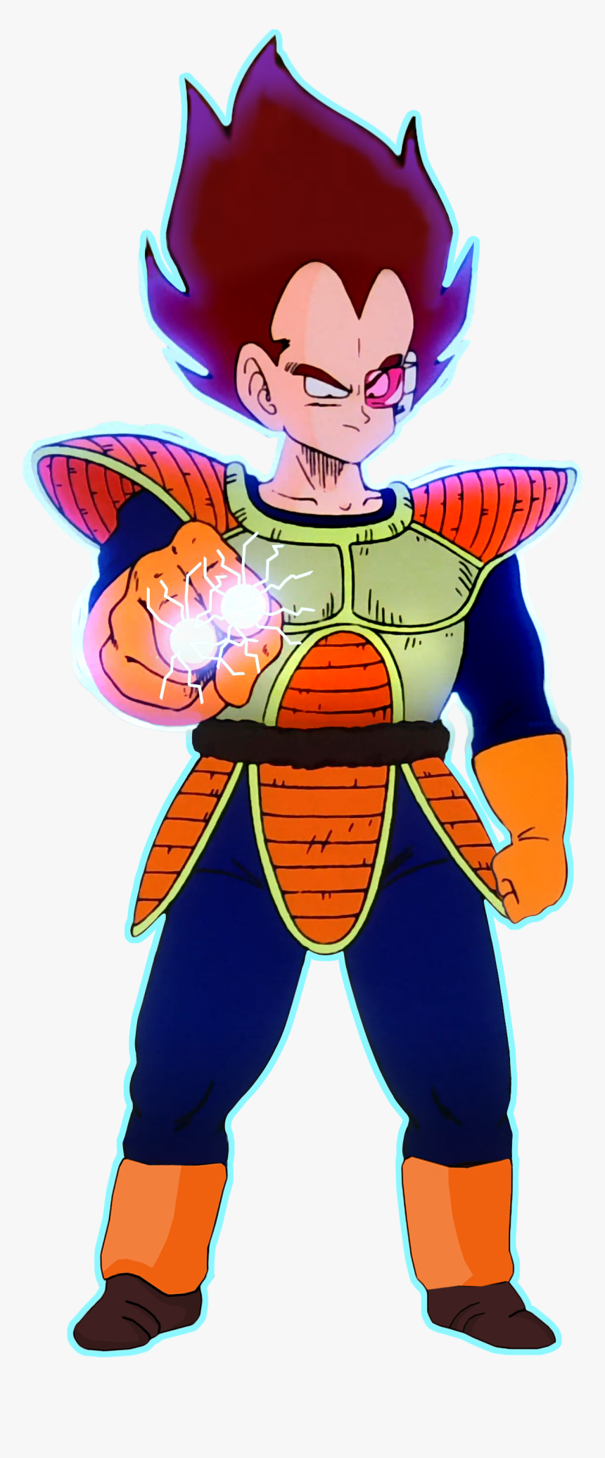 Red Hair Vegeta, HD Png Download , Transparent Png Image - PNGitem