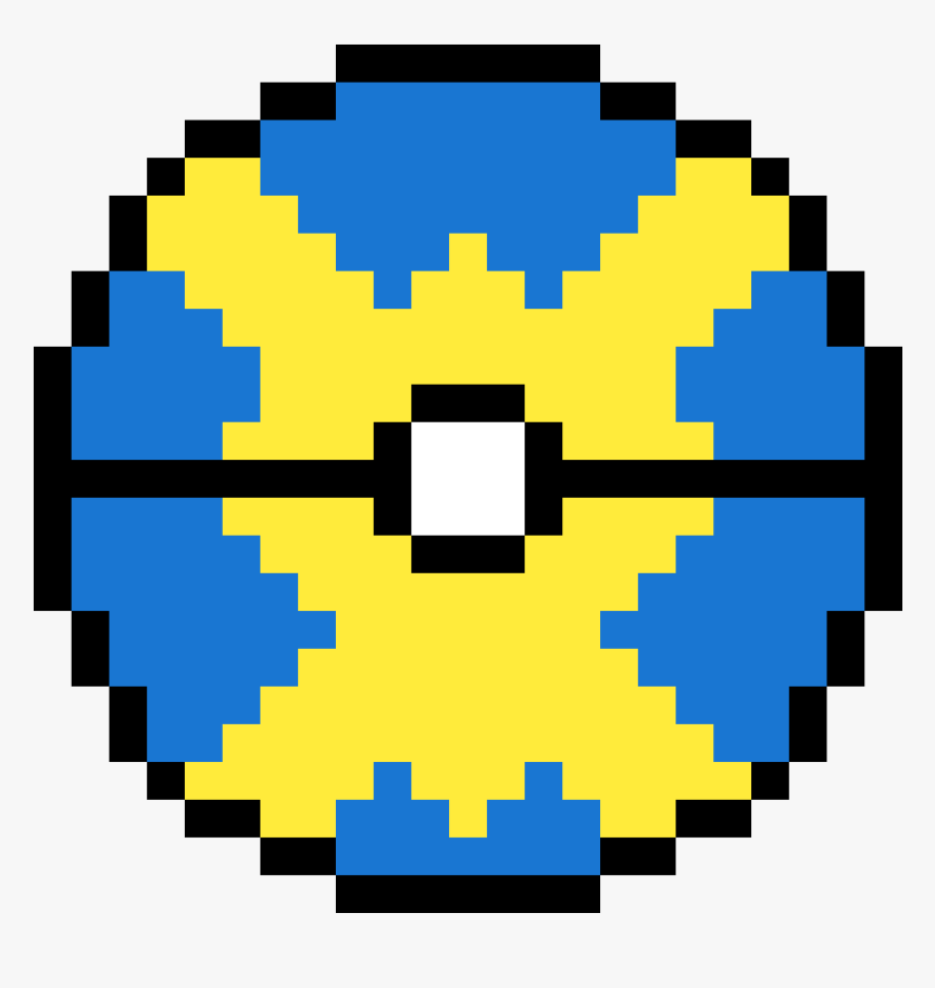 Deadpool Logo Pixel Art, HD Png Download , Transparent Png Image - PNGitem