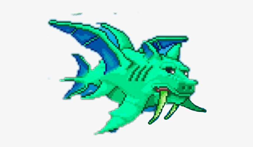 #terraria #2 - Terraria Duke Fishron, HD Png Download , Transparent Png ...
