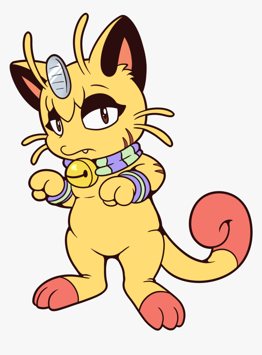 Transparent Meowth Png - Cartoon, Png Download , Transparent Png Image ...