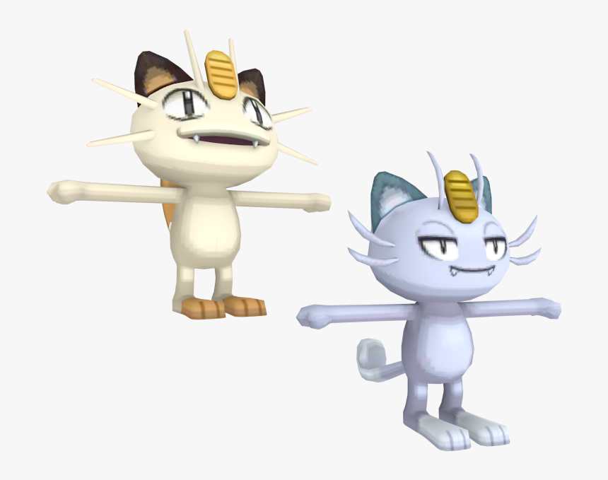 Download Zip Archive - Alolan Meowth Model, HD Png Download ...