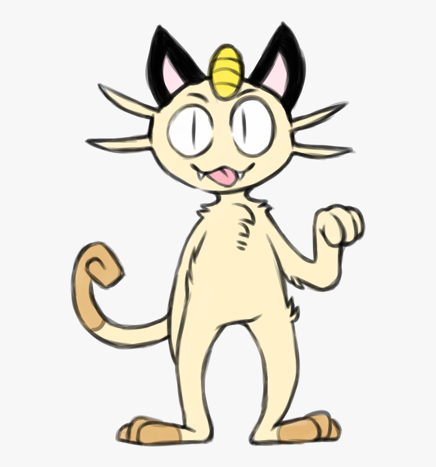 Meowth, That S Right - Cartoon, HD Png Download , Transparent Png Image ...