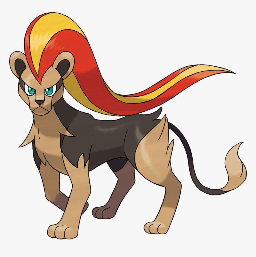 Pokemon Pyroar Coloring Pages