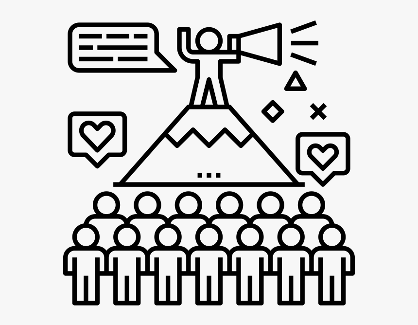 Influencer Marketing Icon , Png Download - Transparent Influencer ...