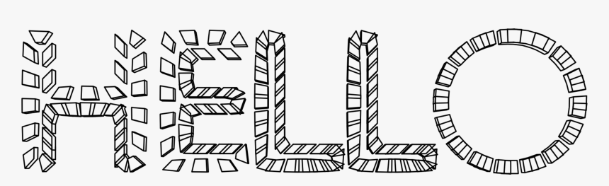 Hello - Shapes Made Out, HD Png Download , Transparent Png Image - PNGitem