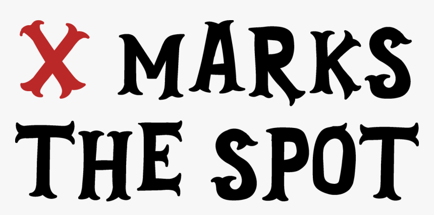 X Marks The Spot Svg Cut File - Human Action, HD Png Download ...