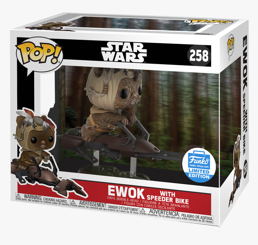 Ewok Speeder Bike Funko, HD Png Download , Transparent Png Image - PNGitem