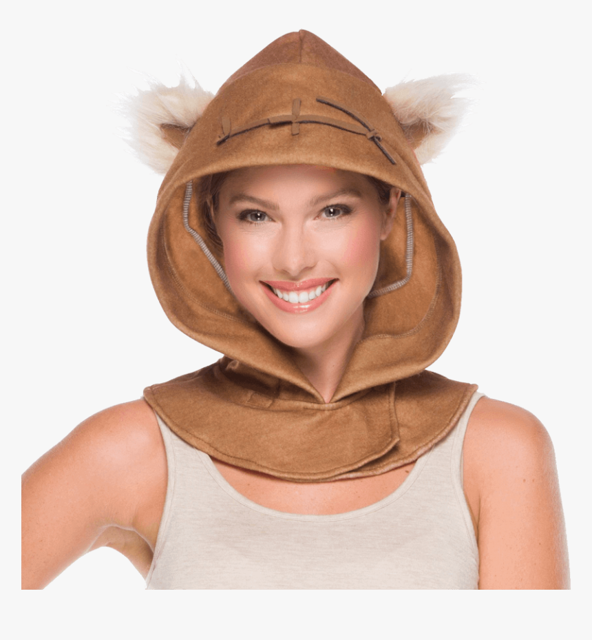 Star Wars Ewok Hood - Ewok Costume Hood, HD Png Download , Transparent ...