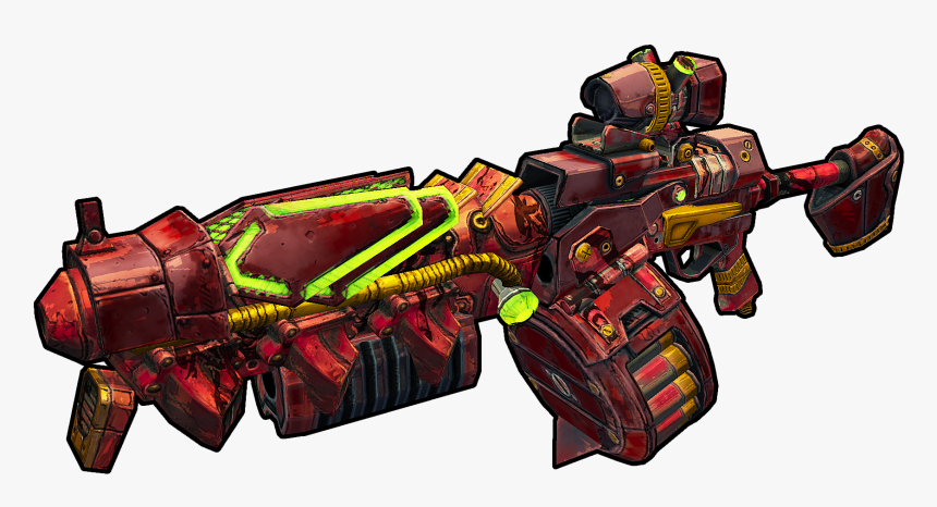 Bandit Gun Borderlands 2, HD Png Download , Transparent Png Image - PNGitem
