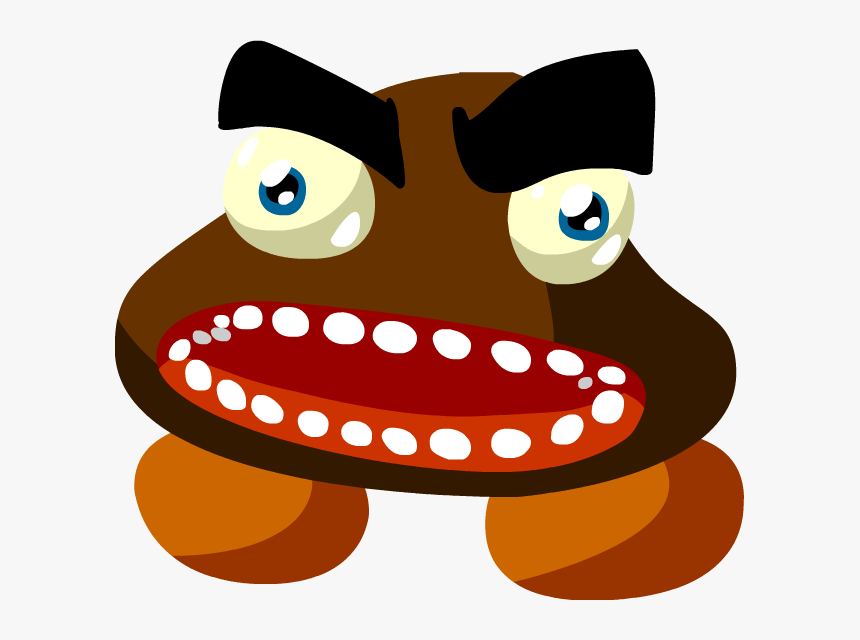 Scary Goomba, HD Png Download , Transparent Png Image - PNGitem