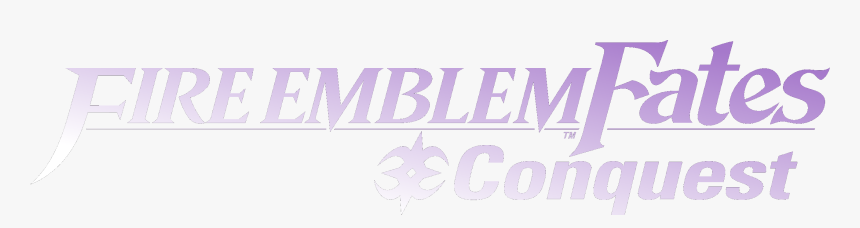 Fe Fates Conquest Logo, HD Png Download , Transparent Png Image - PNGitem