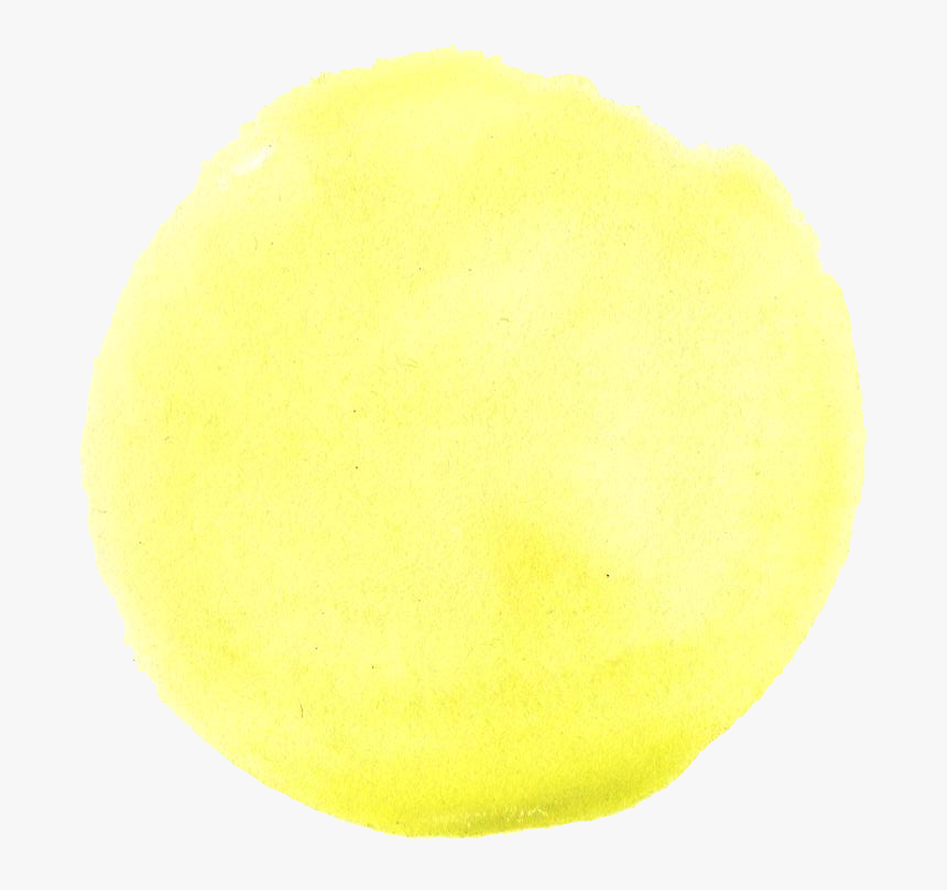 Yellow Watercolor Circle Png, Transparent Png , Transparent Png Image ...