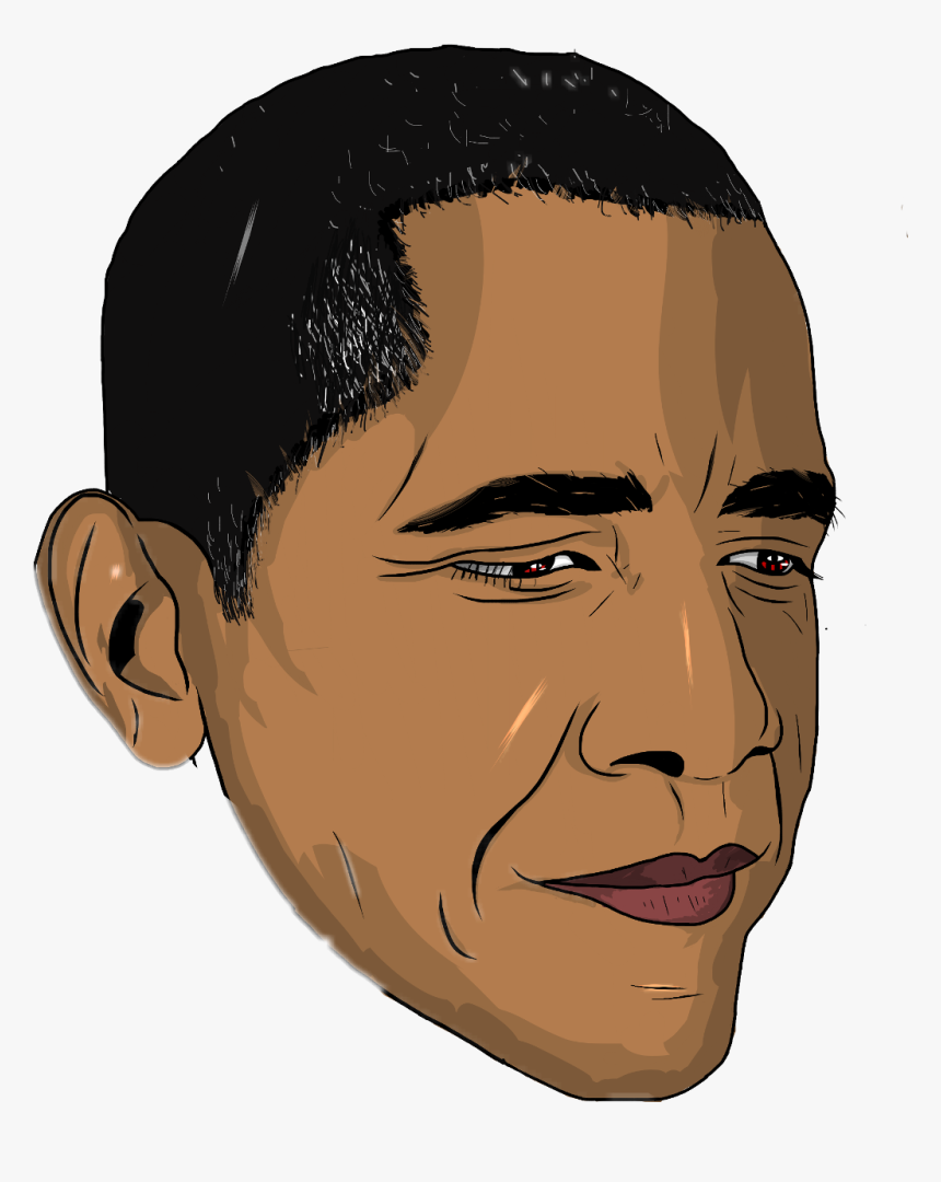 #obama #vector#freetoedit - Illustration, HD Png Download , Transparent ...