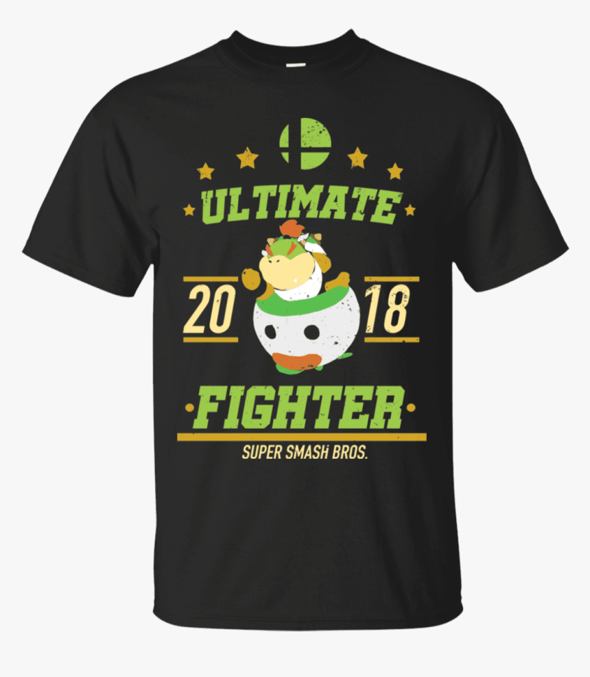 Ultimate Fighter Bowser Jr T-shirt - Active Shirt, HD Png Download ...