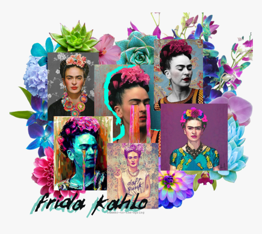 Clip Art Frida Kahlo Png - Frida Kahlo Pop Art Hd, Transparent Png ...