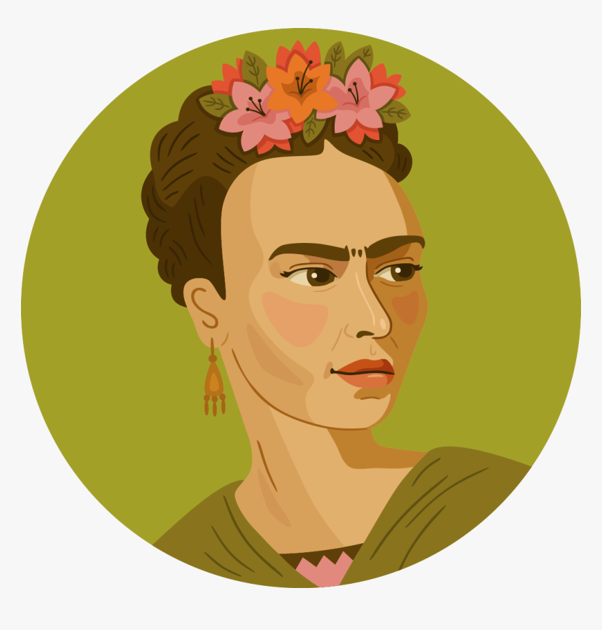Frida Kahlo Icon Png, Transparent Png , Transparent Png Image - PNGitem