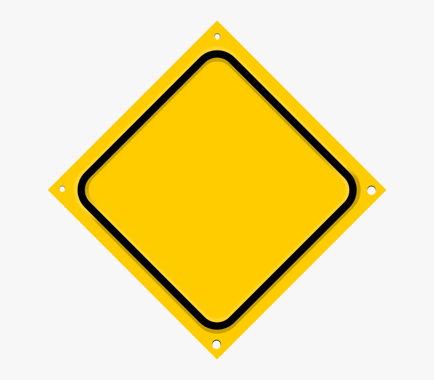 Blank Road Sign Clip Art