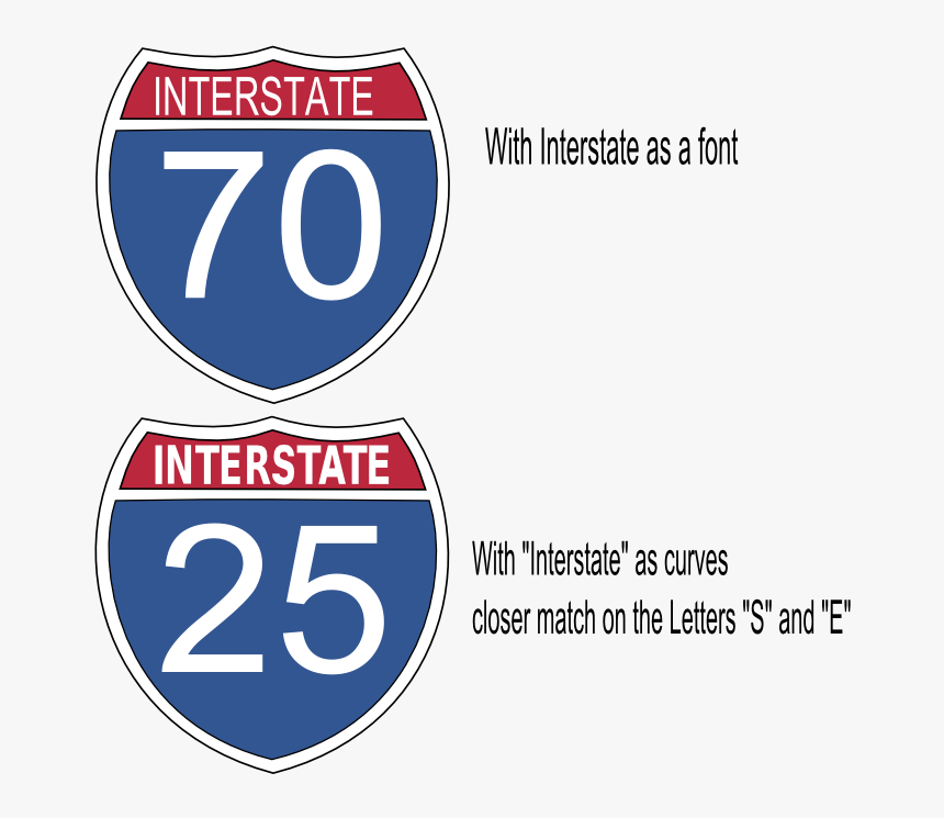 Interstate Highway Signs