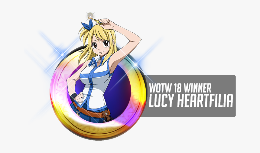 Wotw18 Coin - Fairy Tail Lucy, HD Png Download , Transparent Png Image ...