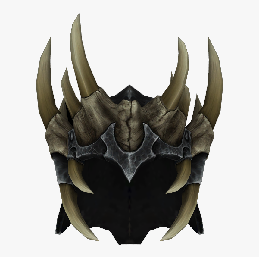 Skyrim Dragon Helmet, HD Png Download , Transparent Png Image - PNGitem
