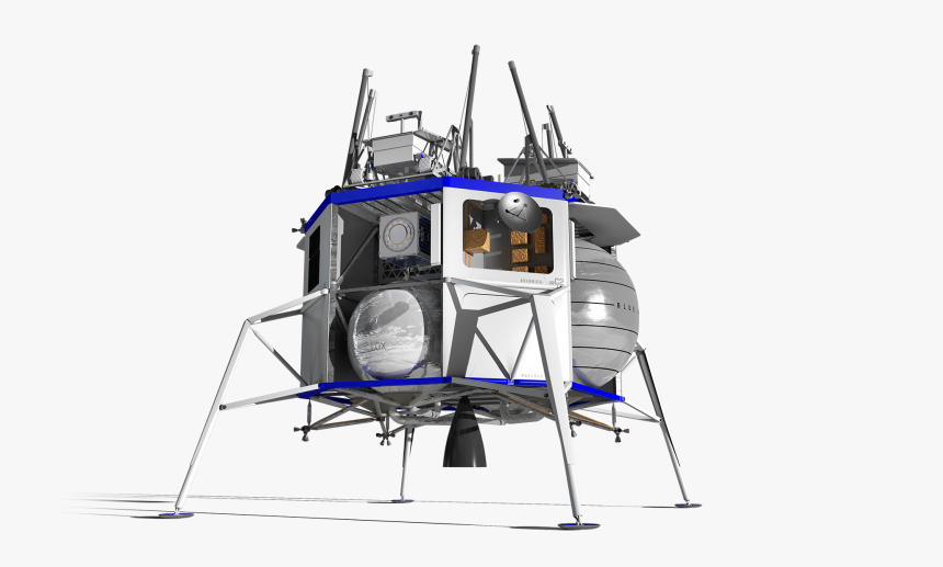 Blue Moon Lunar Lander, HD Png Download , Transparent Png Image - PNGitem