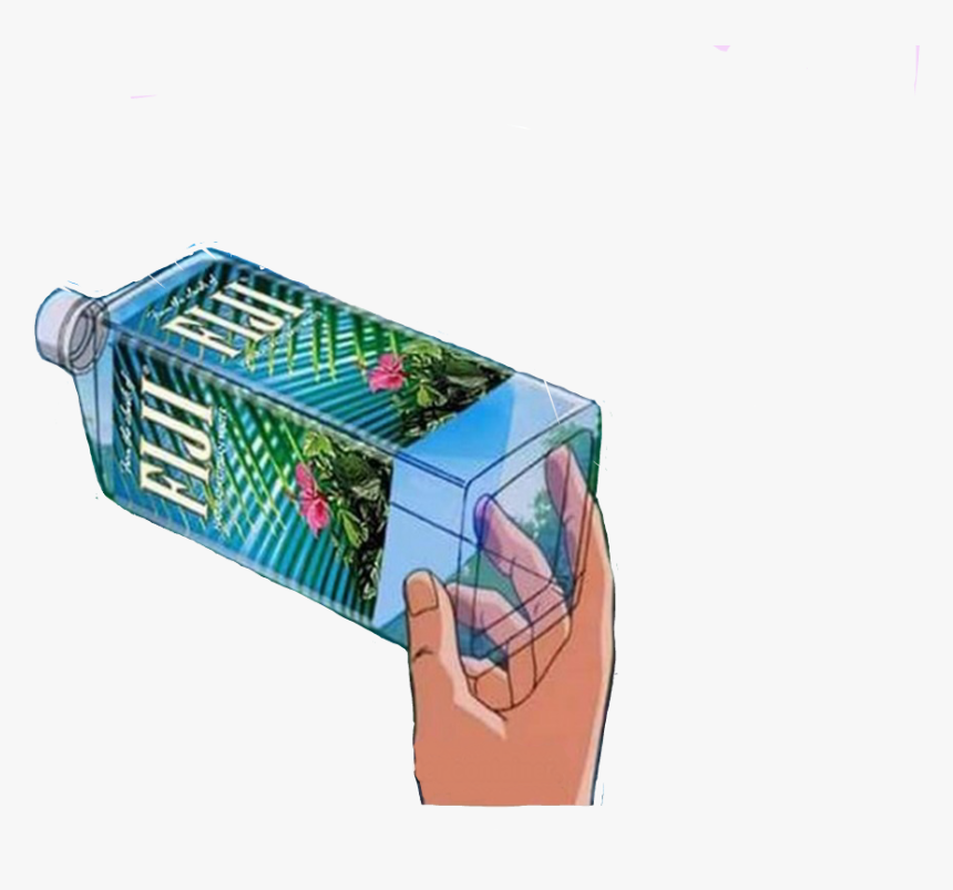 Fiji Water , Png Download - Vaporwave Fiji Water Aesthetic, Transparent ...