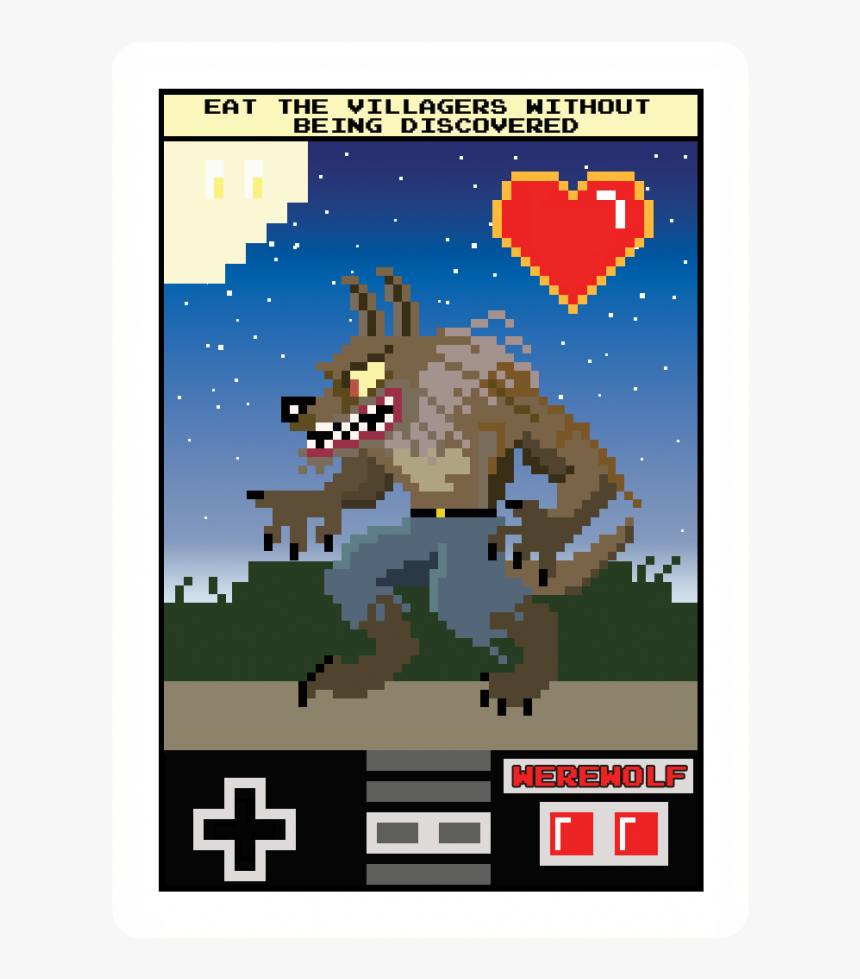 Werewolf 8 Bit Game, HD Png Download , Transparent Png Image - PNGitem