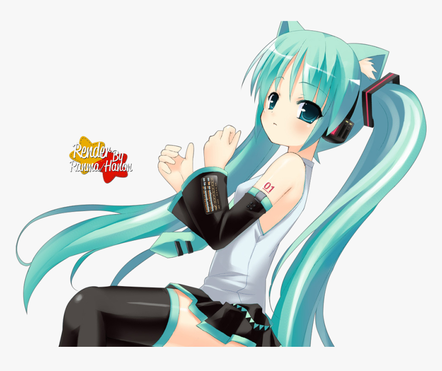 Hatsune Miku Chibi Neko