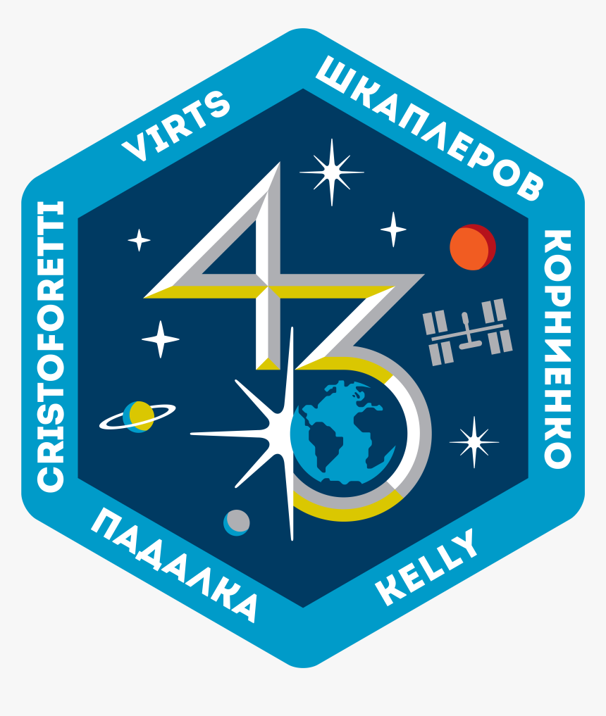 Iss Expedition 43 Patch - Expedition 43, HD Png Download , Transparent Png Image - PNGitem