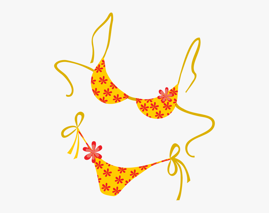 Clipart Beach Swimsuit - Bikini Clipart, HD Png Download , Transparent ...