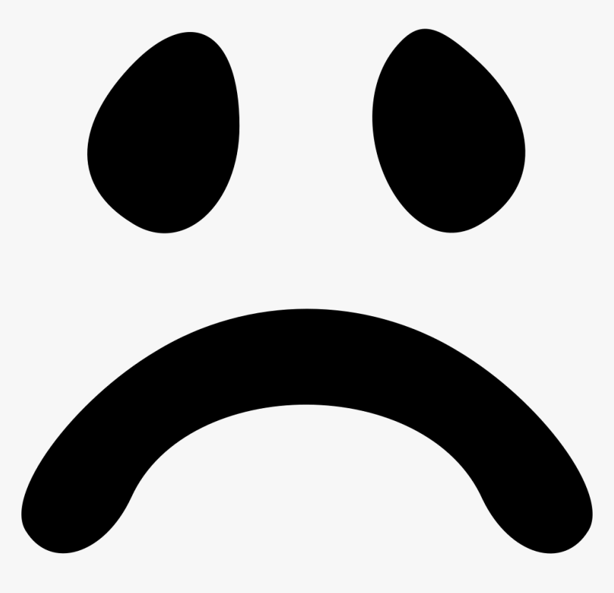 Smiley Frown - Frown Png, Transparent Png , Transparent Png Image - PNGitem
