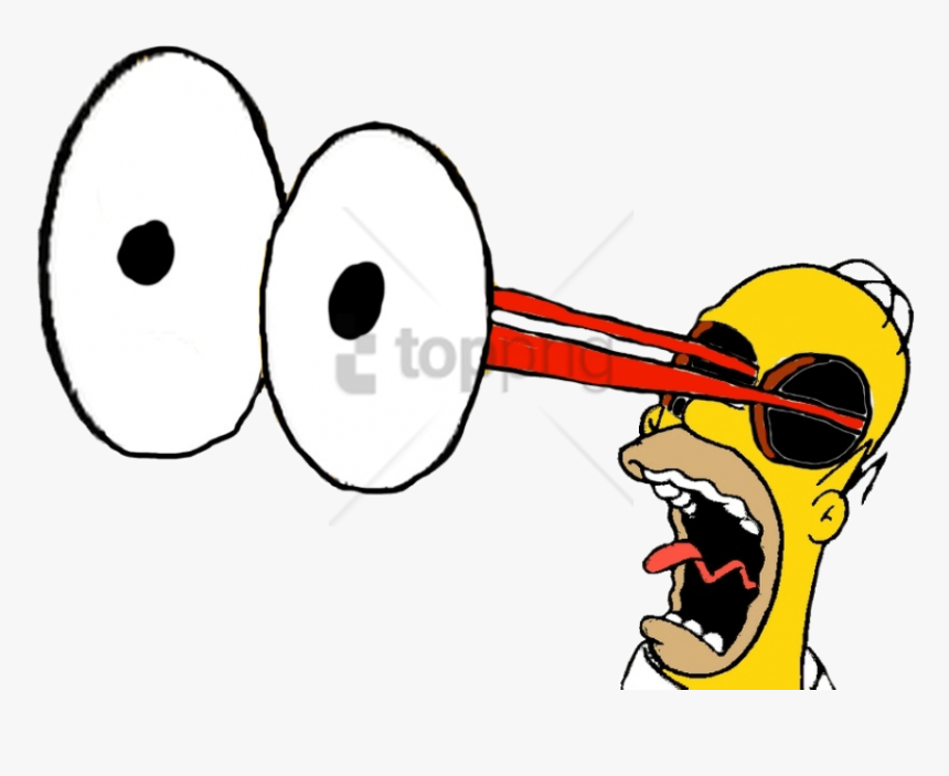 Homer Simpson S Eyes Popping Out By Darthraner83 On - Eyes Sticking Out ...