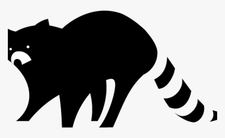 Rascally Racoon Logo - Racoon Transparent Background Silhouette, HD Png ...