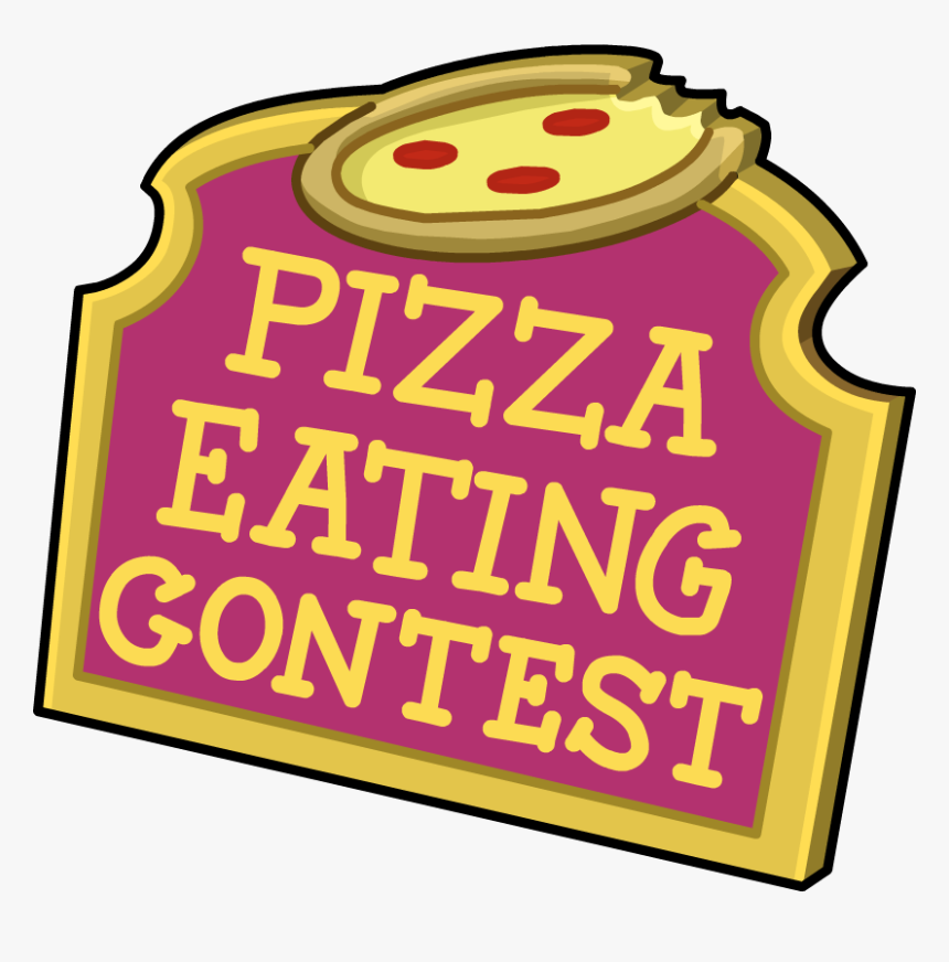 Competition Clipart Winner Logo - Pizza Eating Contest Sign, HD Png ...