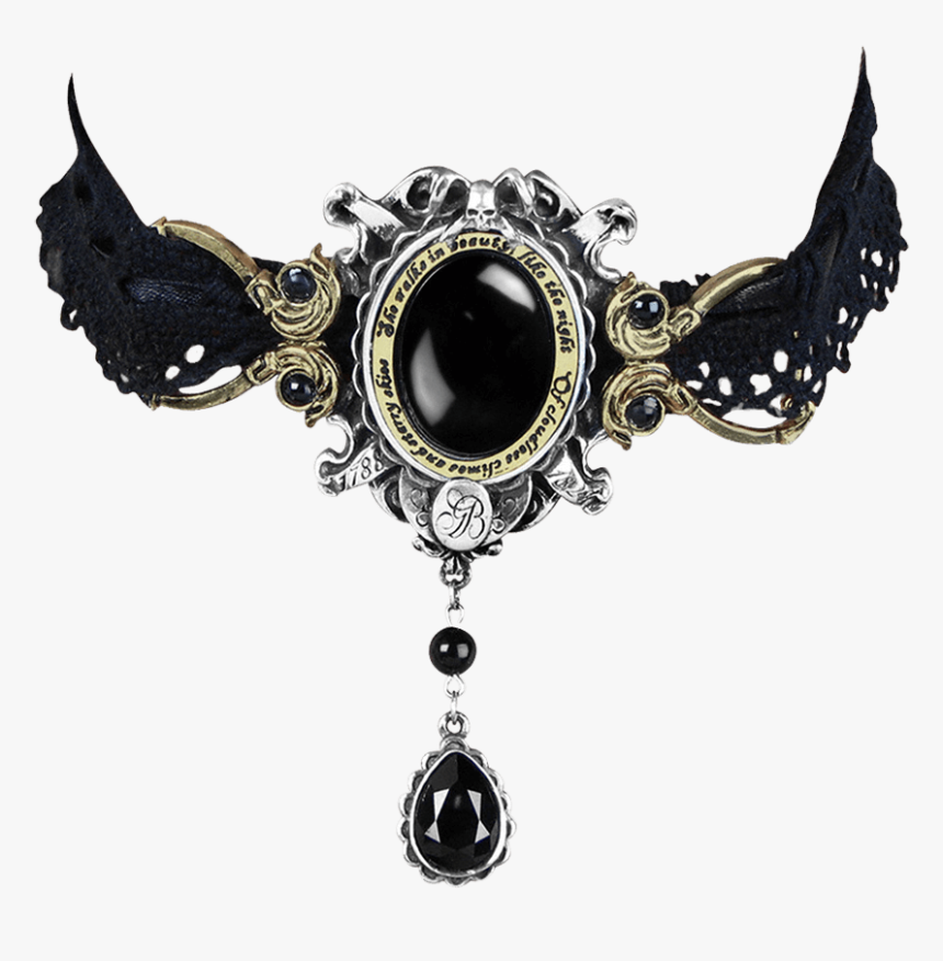 Goth Necklace Transparent, HD Png Download , Transparent Png Image ...