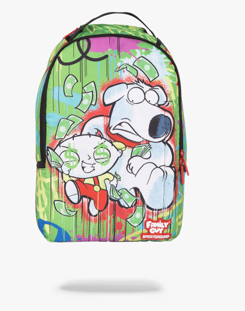 Sprayground Backpack Family Guy, HD Png Download , Transparent Png ...