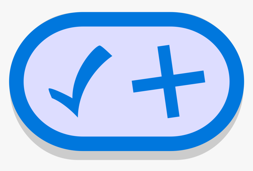 Symbol Tick Plus Blue - Tick Plus, HD Png Download , Transparent Png ...
