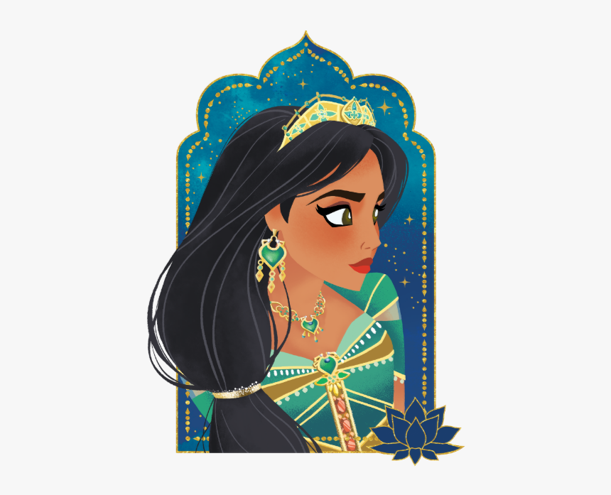 Jasmine Aladdin Art, HD Png Download , Transparent Png Image - PNGitem