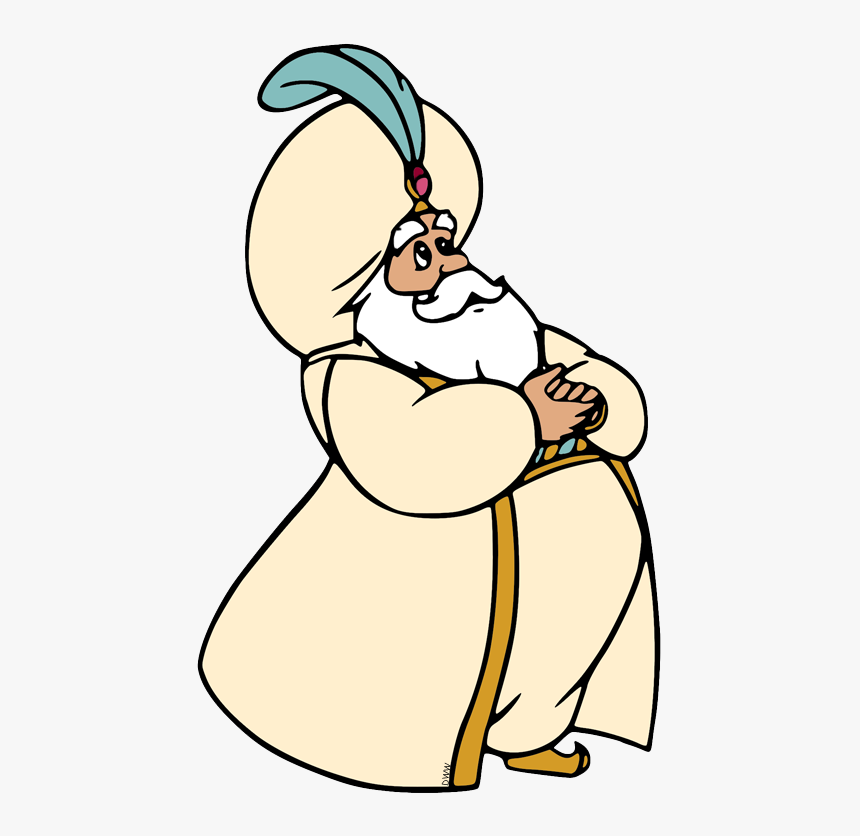 Sultan In Aladdin Face, HD Png Download , Transparent Png Image - PNGitem