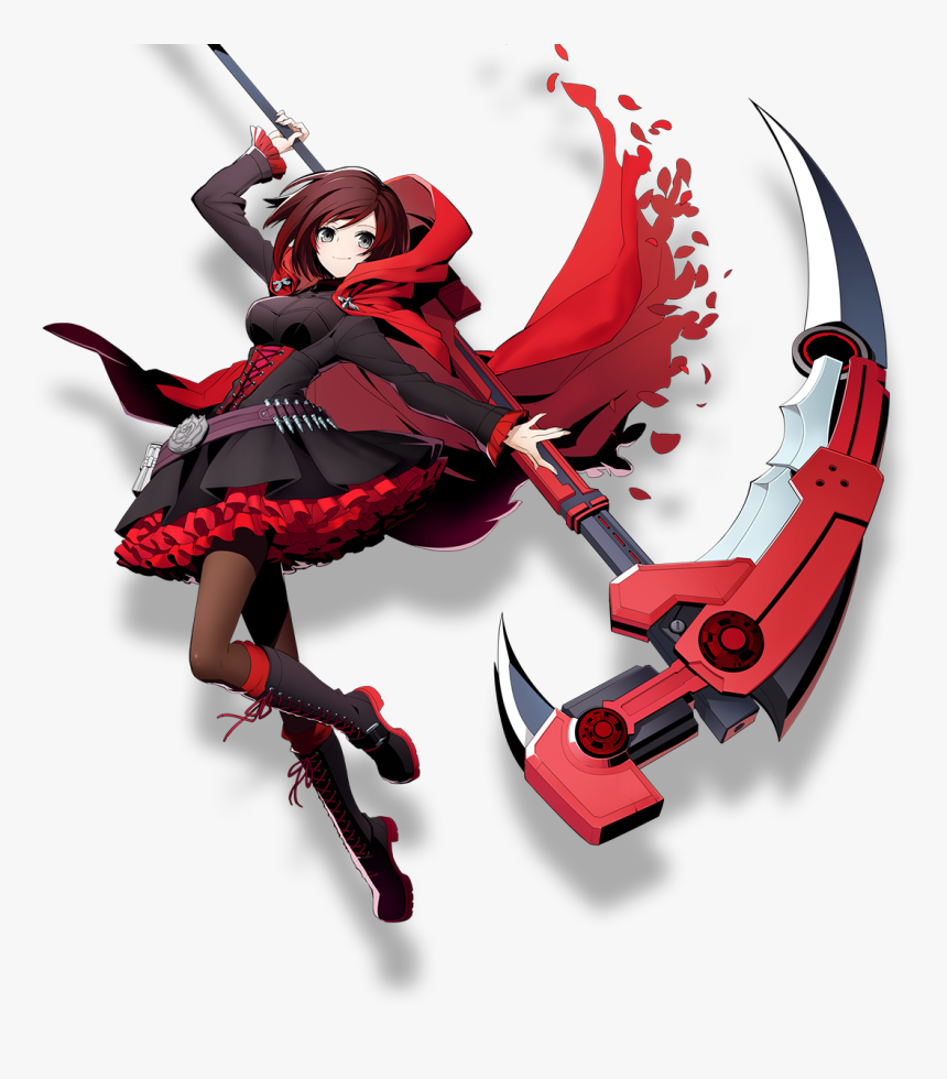 Ruby Rose - Blazblue Cross Tag Battle Renders, HD Png Download ...