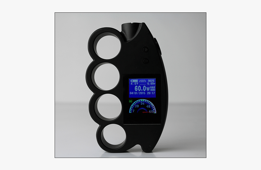 Black-gangmod - Brass Knuckle Shaped Vape, HD Png Download ...