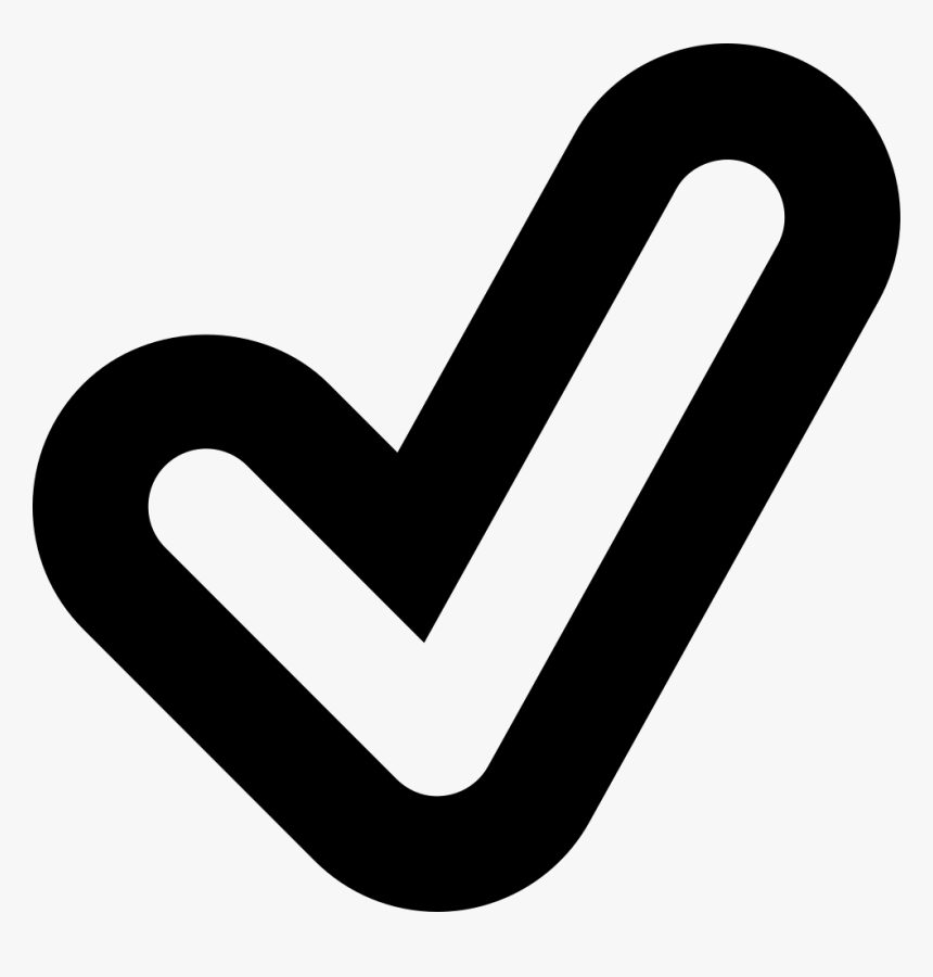 Tick Outline, HD Png Download , Transparent Png Image - PNGitem