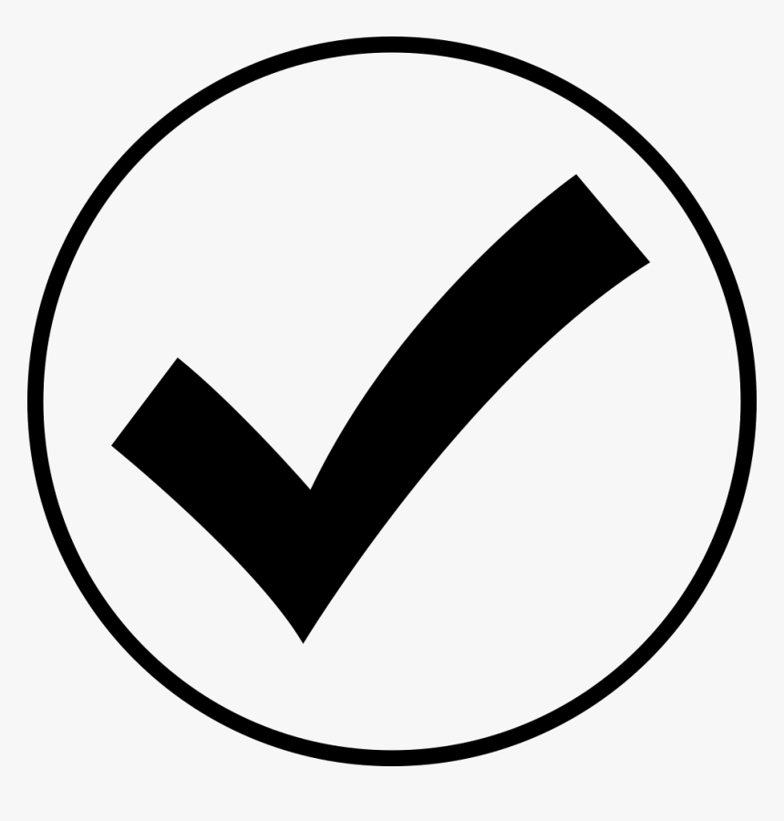 Tick In Circle Png, Transparent Png , Transparent Png Image - PNGitem